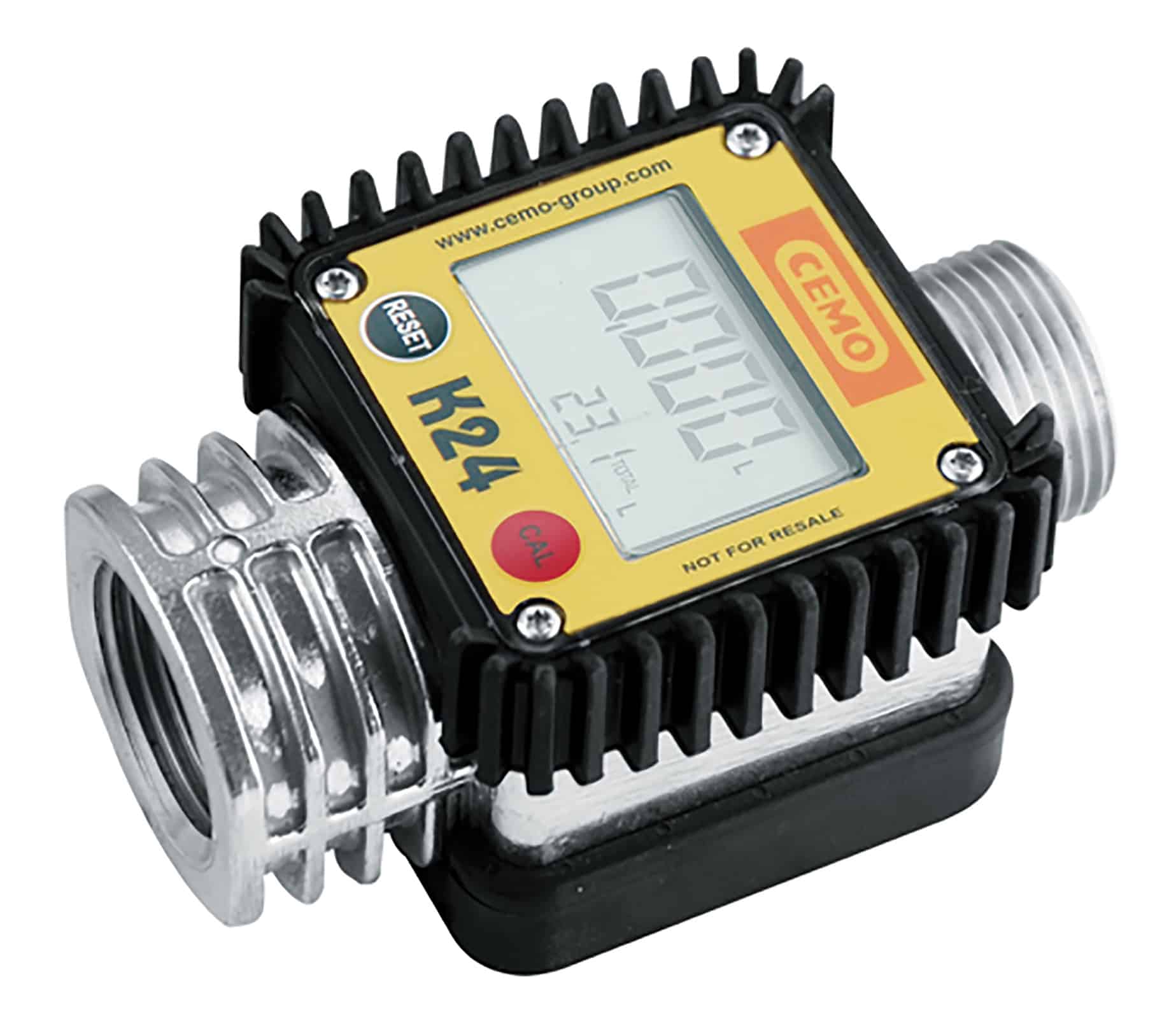 Cemo Digital Flödesmätare K24 för 430-600 Liters tank. 24/12 V 40 Lit ...